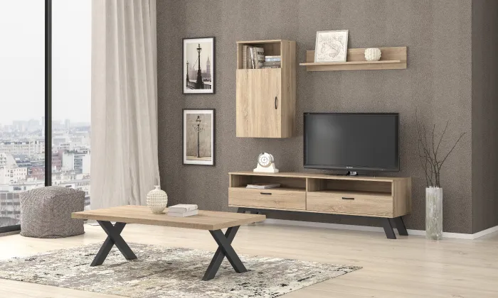 Τραπέζι σαλονιού Νο Ν32 λαττέ - Styllas Fotis Furniture